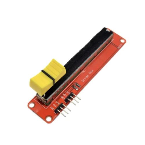 Jual Slide Potentiometer 10K Module Potensiometer Geser Stereo 2ch ...