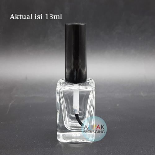 Jual Botol kaca cat kuku 15ml kutek tutup hitam - DENGAN SUMPEL - Kab ...
