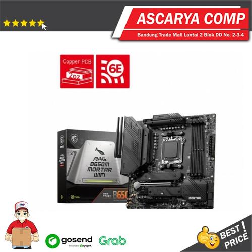 Jual MSI MAG B650M MORTAR WIFI | Motherboard AMD B650 Ryzen AM5 - Kota Bandung - ASCARYA ...