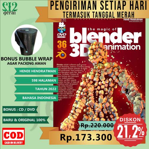 Jual Buku The Magic Of Blender 3D Animation Hendi Hendratman - Tidak ...