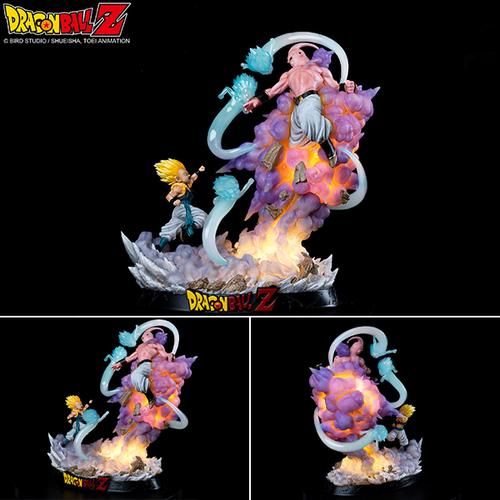 Jual Polystone Resin 1/6 Figure Gotenks SSJ Vs Majin Buu - Dragon Ball ...