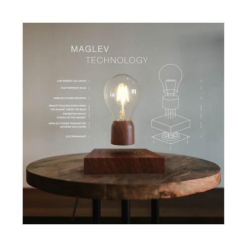 Promo Lampu Magnetic Levitaton Floating Light Bulb levitating Desk ...