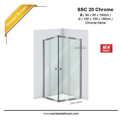 Jual Shower Box MERIDIAN SSC 20 B - CHROME FRAME - Jakarta Barat ...