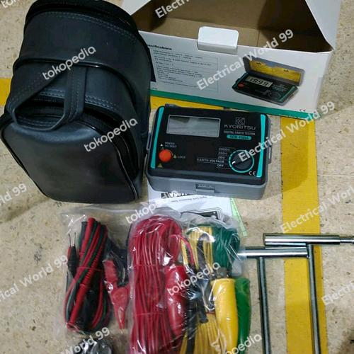 Jual Kyoritsu 4105A digital earth tester grounding tester new original ...