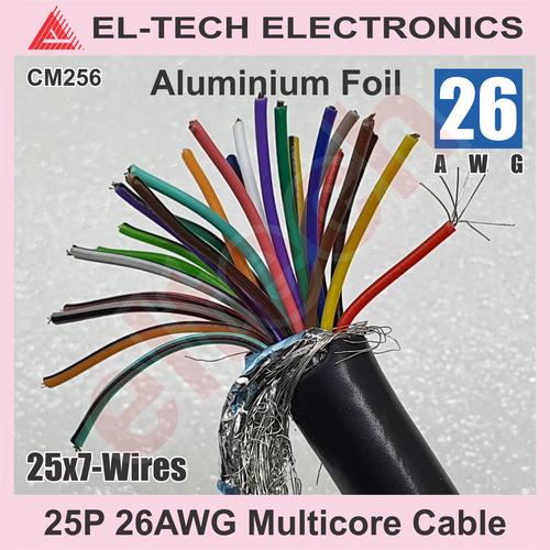 Jual 1 Meter 26AWG 25P 25Pin 25 Pin Multi Core Cable Kabel Aluminium ...