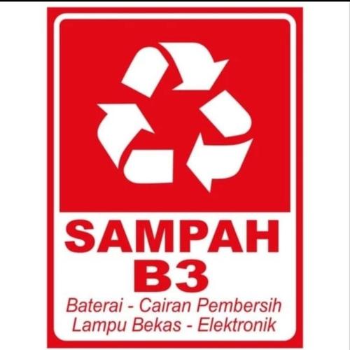 Jual STIKER SIGN. 10×15. SAMPAH B3 - Jakarta Utara - RAJAstiker03 ...