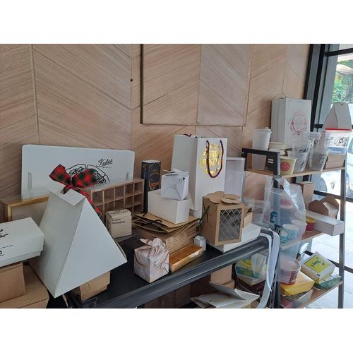 Jual Kemasan unik custom mock up pakai laser + design jaring jaring ...