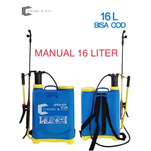 Jual CANEL & CO Tangki Sprayer Manual 16 Liter Alat Semprotan Hama Padi ...