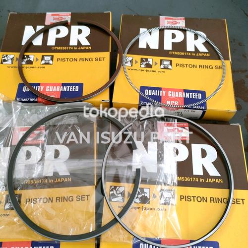 Jual RING SEHER SEKER PISTON ISUZU ELF NKR66 NKR 66 NEW 4HF1 SERONG NPR ...