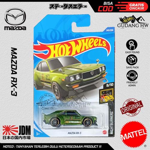 Jual HOT WHEELS MAZDA RX3 PACK - GREEN ARMY - Kota Depok - GUDANG HW ...