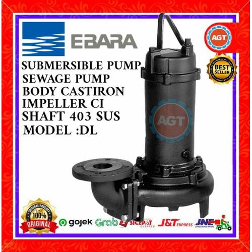 Jual EBARA 150 DL 511 11KW 3PHASE 1500RPM SUBMERSIBLE SEWAGE PUMP - Jakarta Pusat - TOKO AGT-JKT ...