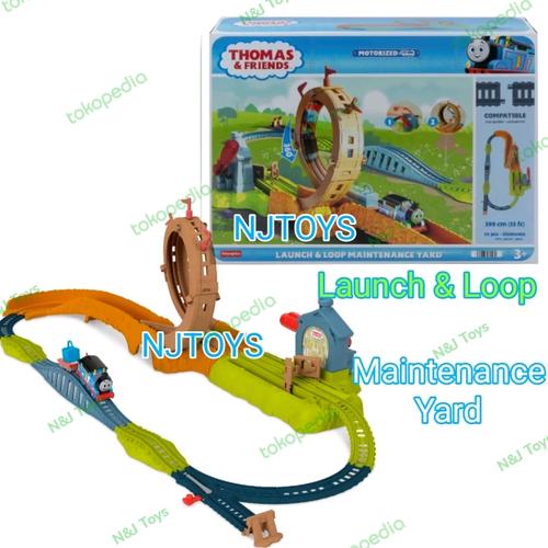 Jual Thomas and Friends Launch and Loop Maintenance Yard mainan kereta ...