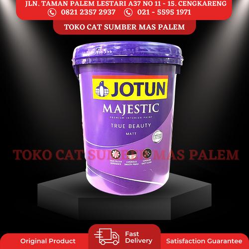 Jual Cat Tembok Interior Jotun Majestic True Beauty Matt Putih 20L pail ...