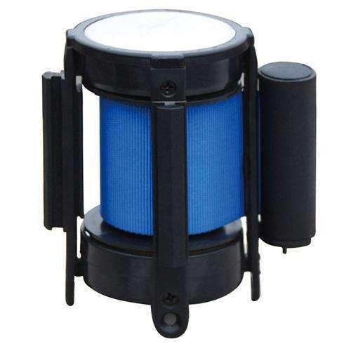Jual Kepala Tiang Antrian Pita Roll Tiang Pembatas Queue Line - Biru ...