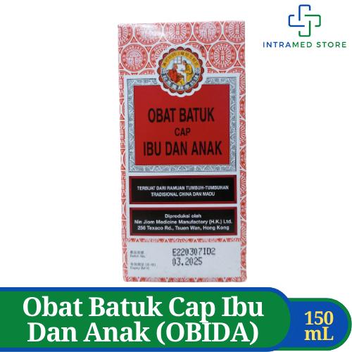 Jual Obat Batuk Cap Ibu Dan Anak Sirup 150 ml / Obida / Nin Jiom Pei Pa ...