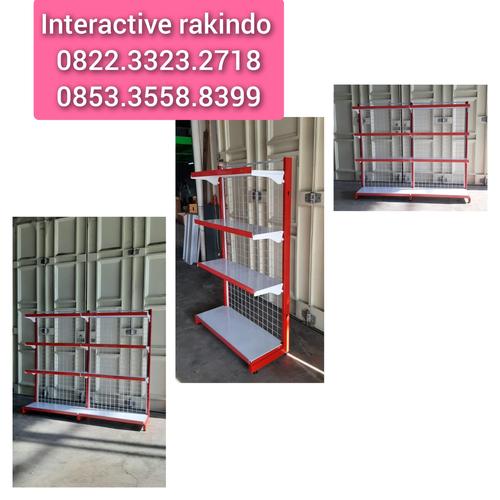 Jual RAK GONDOLA EKONOMIS SINGLE TINGGI 150 CM SAMBUNG - Kota Surabaya ...