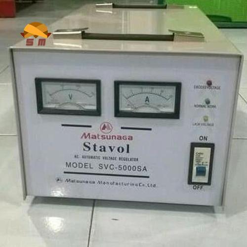 Jual SM - STAVOLT STAVOL STABILIZER 5000W (5KVA) MATSUNAGA (SERVO MOTOR - Kota Surabaya - Simbah ...