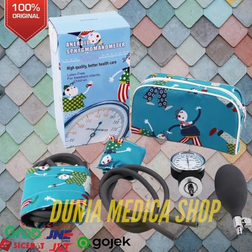 Jual Tensimeter Aneroid anak dan bayi motif kartun Alat Ukur Tekanan ...