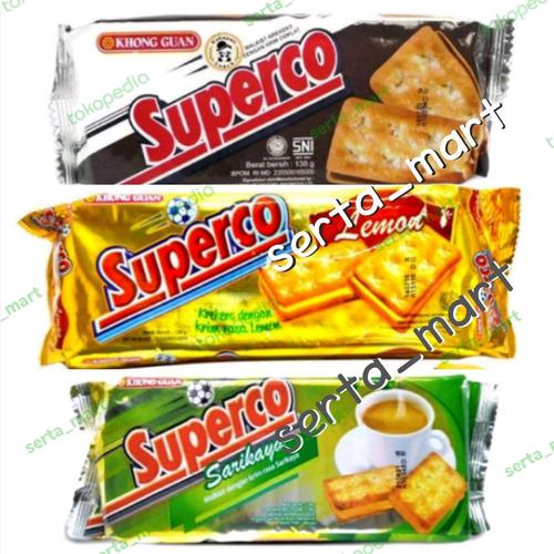 Jual Khong Guan Superco 138gr - Biskuit Superco Cokelat / lemon ...