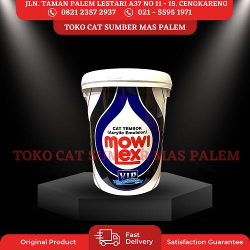 Jual Cat Tembok MOWILEX EMULSION VIP PUTIH PRIMA E1000 / WARNA 20L PAIL ...