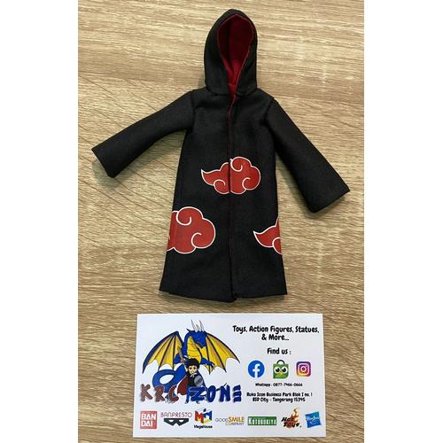 Jual JUBAH AKATSUKI 1/12 FOR S.H.FIGUARTS SASUKE SHF FIGMA MAFEX FIGURE ...