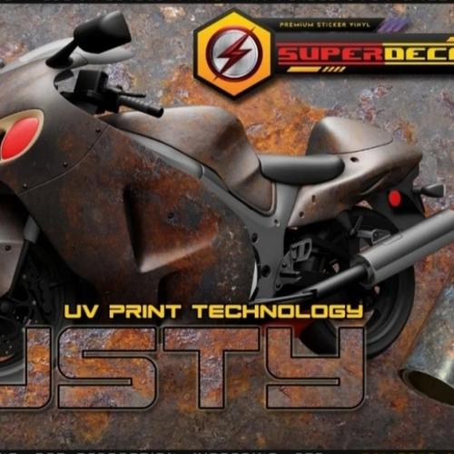 Jual Stiker Custom Super Decal Rust lebar 152 cm x 20 meter - Kota ...