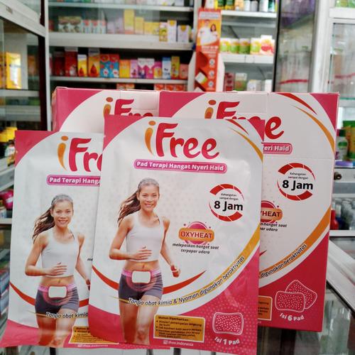 Jual IFREE PAD TERAPI NYERI HAID @1 SACHET l 1BOX ISI 6 SACHET - Kota Tegal - Nurani farma store ...