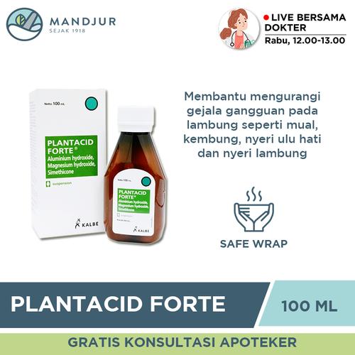 Jual Plantacid Forte Sirup 100 mL - Obat Asam Lambung, Maag, Tukak Usus ...