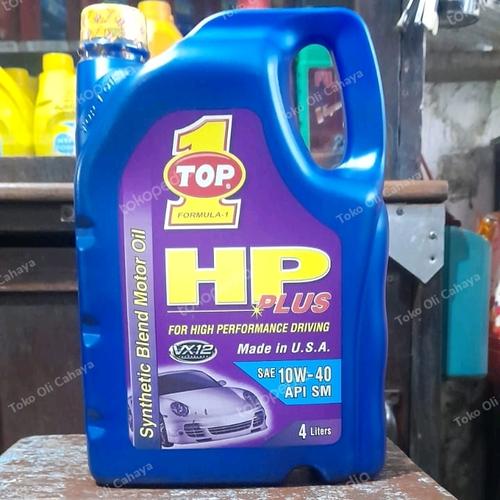 Jual Oli Top One HP Plus SAE 10W-40 4 Liter - Jakarta Barat - Toko Oli ...