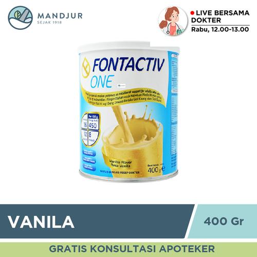Jual FontActiv One Rasa Vanila 400 Gr - Susu Penambah Nutrisi Dewasa ...