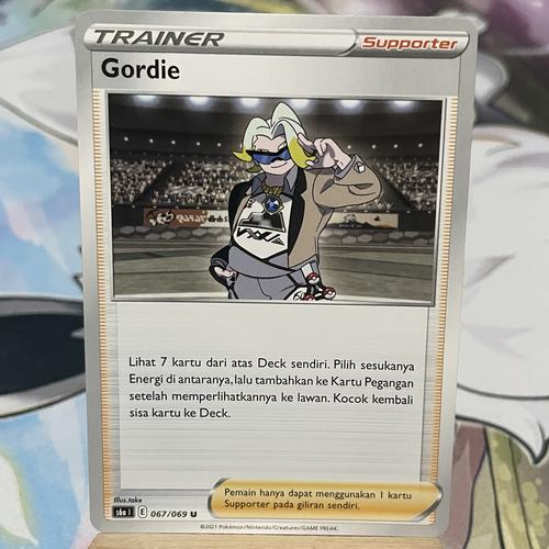 Jual Gordie - supporter Kartu Pokemon Indonesia TCG card - Kota Tangerang - Tokutoys ori | Tokopedia