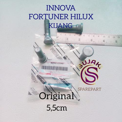 Jual BAUT RODA INNOVA KIJANG FORTUNER HILUX 4,5cm/5,5cm ORIGINAL ...