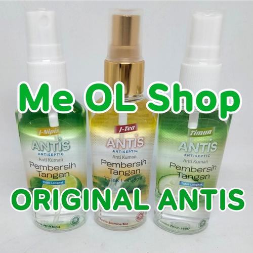 Jual ANTIS 55ML HAND SANITIZER ANTIS 55ML ANTIS SPRAY CAIR TERBARU ...
