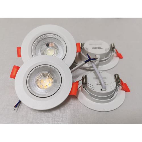 Jual Lampu Led downlight COB spot light sorot 3watt - 5watt - Putih ...