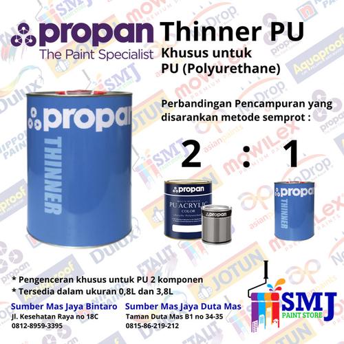 Jual Thinner Cat PU / Polyurethane PROPAN 3.8L - Jakarta Barat - SMJ ...