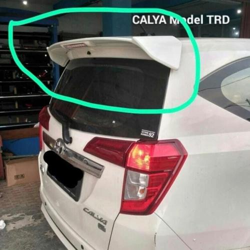Jual Spoiler Calya Sigra Model TRD / Topi Belakang Calya Putih dll ...