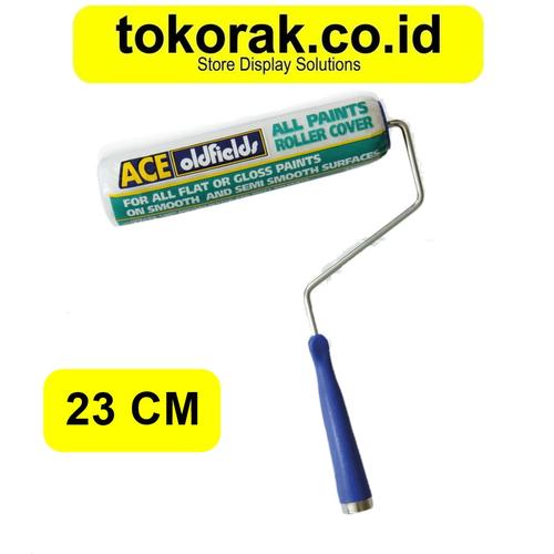 Jual KUAS ROLL CAT 9 INCH ALL PAINTS ACE OLDFIELDS ROLLER REFILL 230MM ...