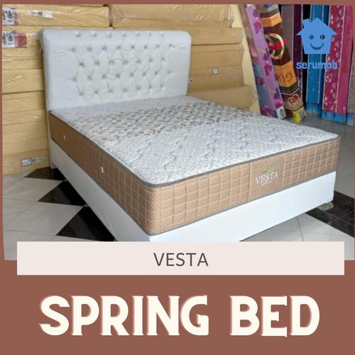 Jual Spring Bed Vesta Kasur Tempat Tidur Pegas Bergaransi Dipan ...