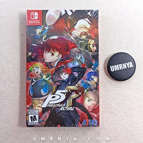 Jual Kaset Original Nintendo Switch Persona 5 Royal 5R Steelcase Steel ...