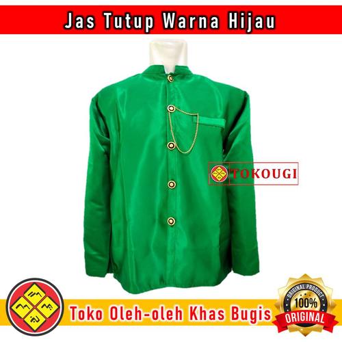 Jual Jas Tutup Khas Bugis Makassar Warna Hijau Semua Size - Size ...
