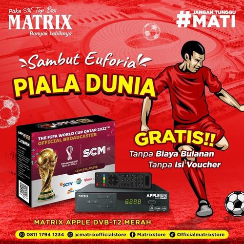 Jual Set Top Box Matrix Digital Apple DVB-T2 STB TV Digital Youtube DVB ...