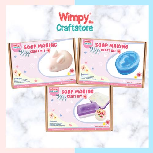 Jual Wimpy Soap Making Craft KIT Melt and Pour Soap Base DIY Sabun ...