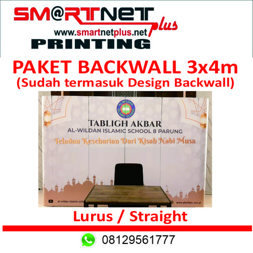 Jual Backwall / BAckdrop Display 3x4 Module Straight / Lurus - Kota ...