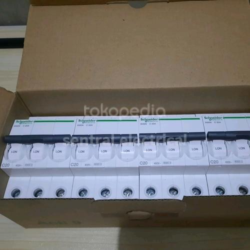 Jual MCB IK60N 20A 3P 6KA SCHNEIDER MCB IK60N C20 3P 6000KA (SNI ...