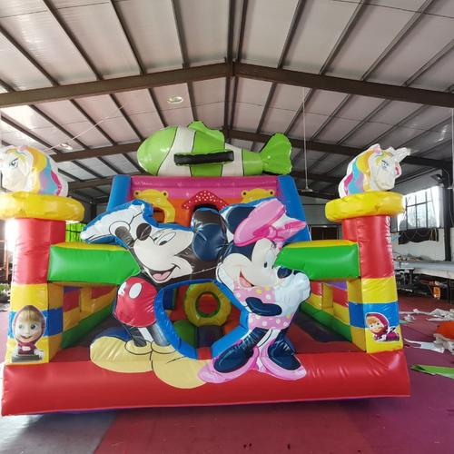Jual JAMINAN READY STOCK Rumah Balon Mickey Mouse Ukuran 4x6x4.5m ...