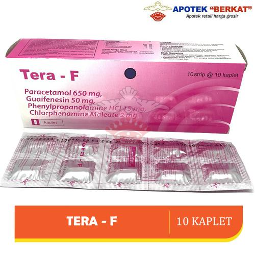 Jual Tera F Isi 10 Tablet - Obat Batuk Pilek - Kab. Tangerang - APOTEK ...