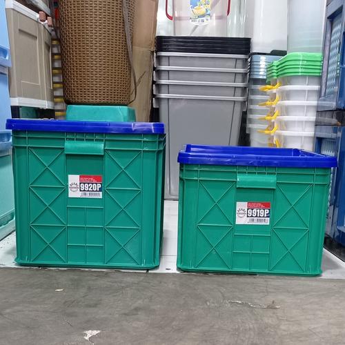 Jual CONTAINER BOX INDUSTRI + TUTUP 9920 P & 9919 P - Merah, 9919 ...