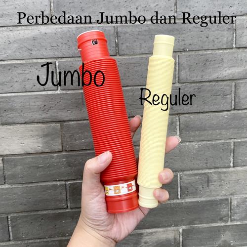 Jual GIANT POP PIPE TUBES LED LIGHTS pipa viral fidget mainan jumbo ...