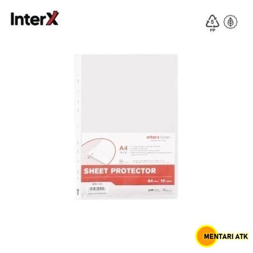Jual PP Pocket / Sheet Protector A4 (1 Pak isi 10 Pcs) Interxfolder ...
