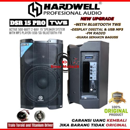 Jual HARDWELL DSR 15 PRO SPEAKER AKTIF 15 INCH 500 WATT ORIGINAL HARGA ...